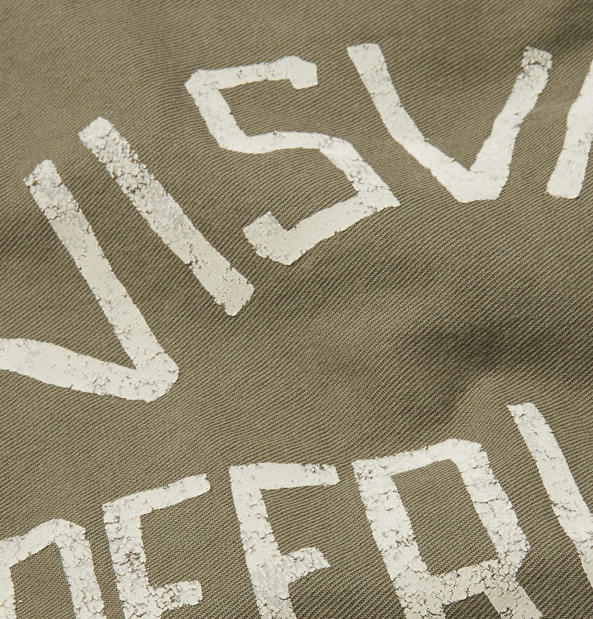 visvim - Logo-Print Cotton Bomber Jacket - Green Visvim