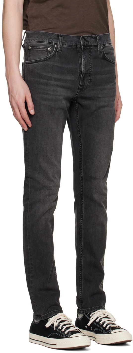 Nudie Jeans Gray Lean Dean Jeans Nudie Jeans Co