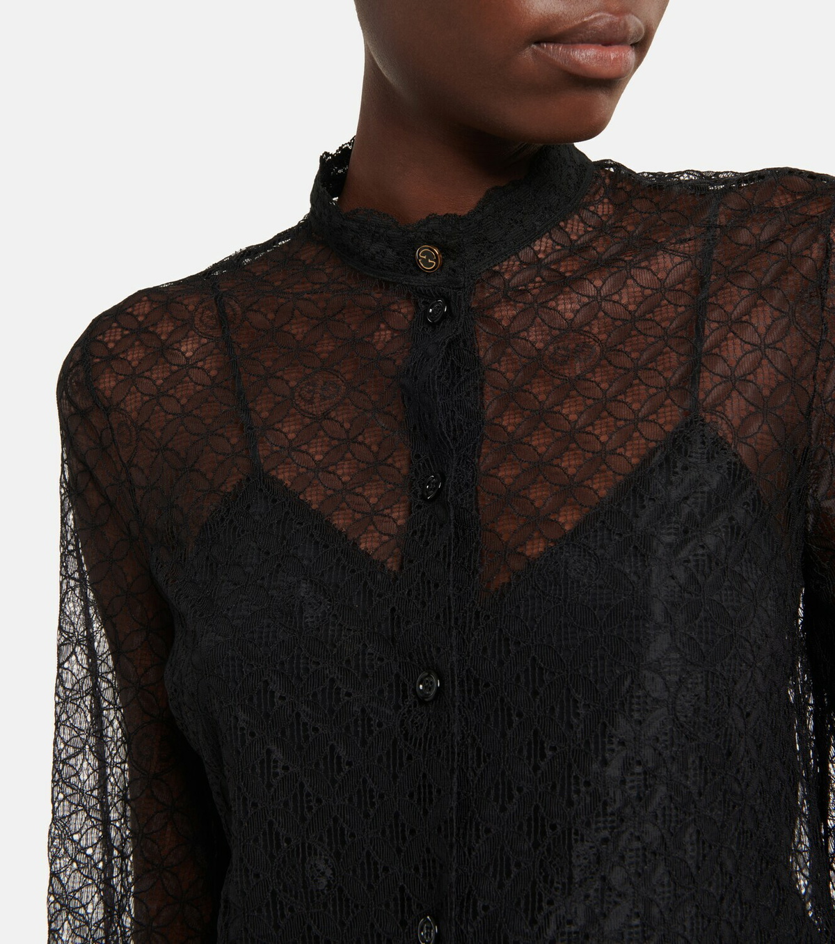 Gucci - GG lace top Gucci