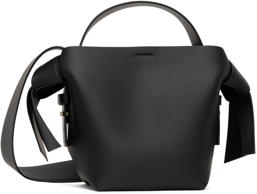 Acne Studios Black Mini Musubi Shoulder Bag Acne Studios