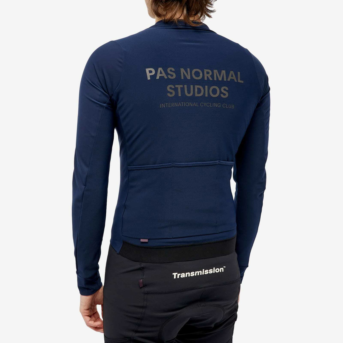 Pas Normal Studios Men's Mechanism Thermal Long Sleeve Jersey in Navy ...