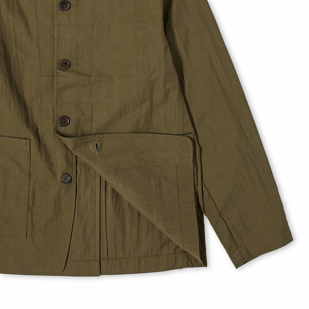 Folk Men's Woven Tech Jacket in Olive Folk