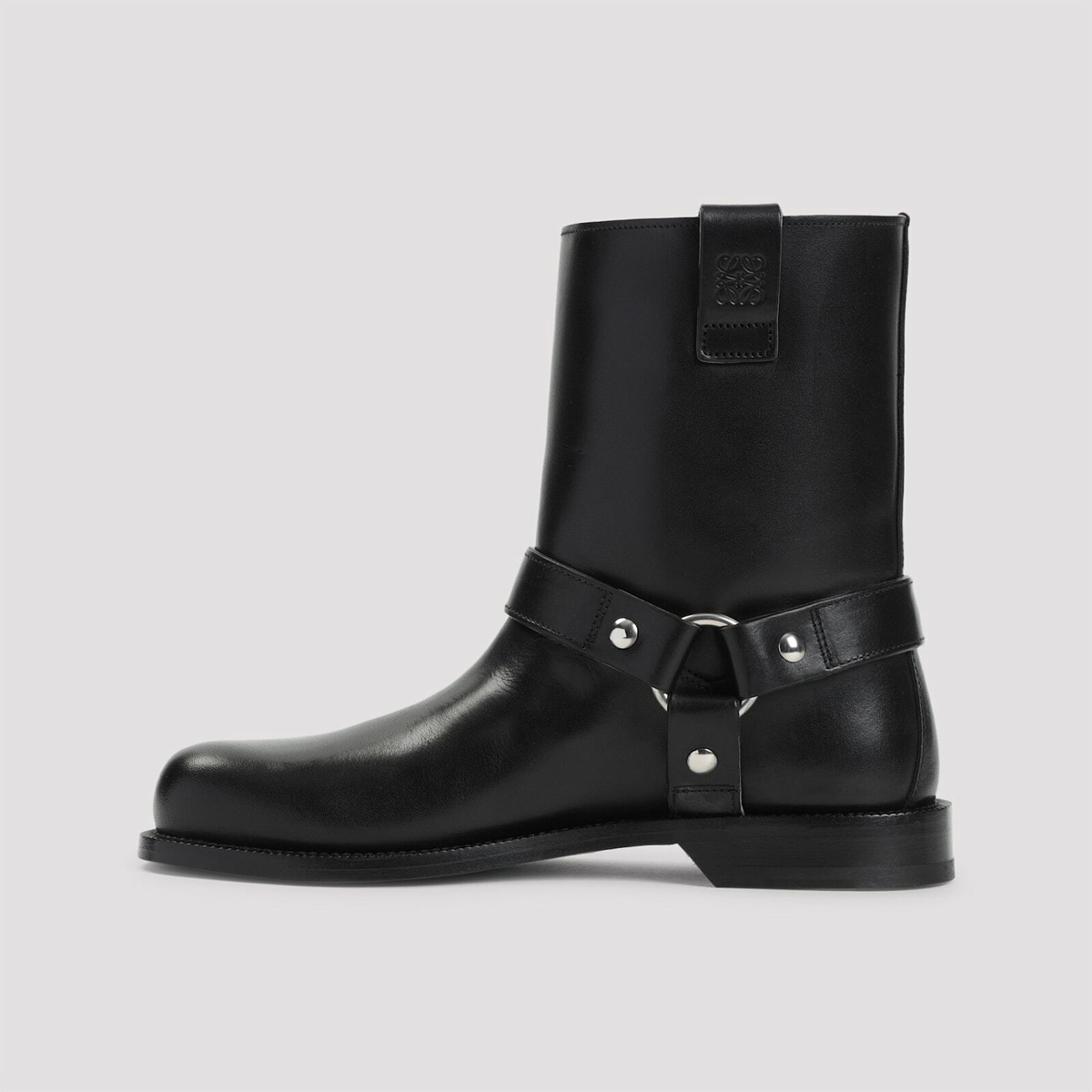 Loewe Campo Biker Shearling Boots Loewe