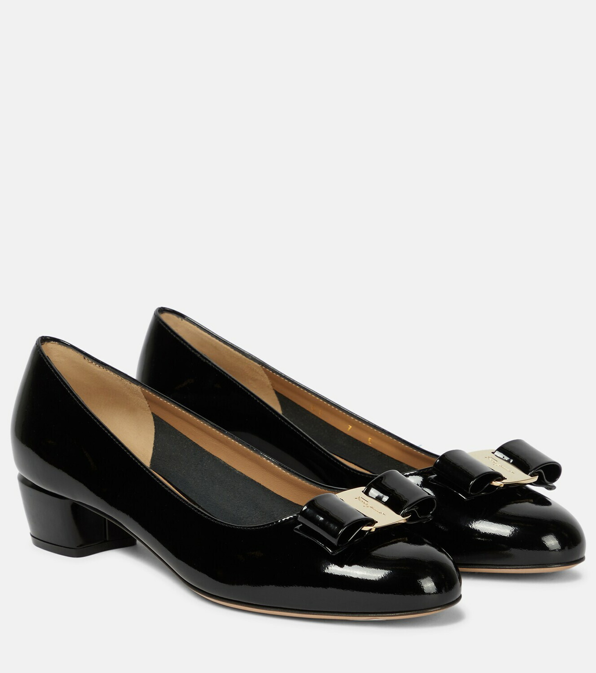 Ferragamo - Vara patent leather ballet flats Salvatore Ferragamo