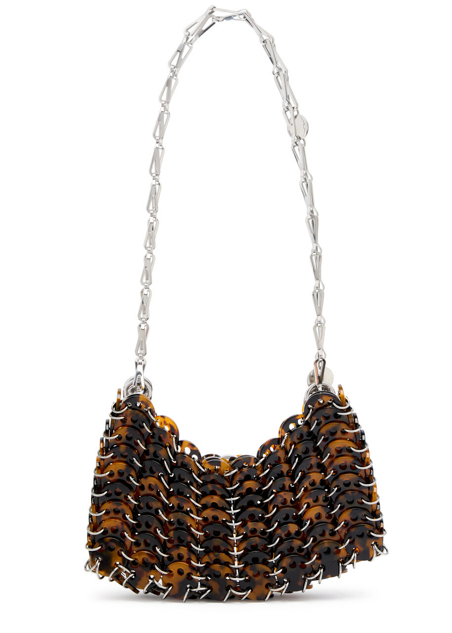 Rabanne 1969 Disc Shoulder bag - Brown - One Size Paco Rabanne