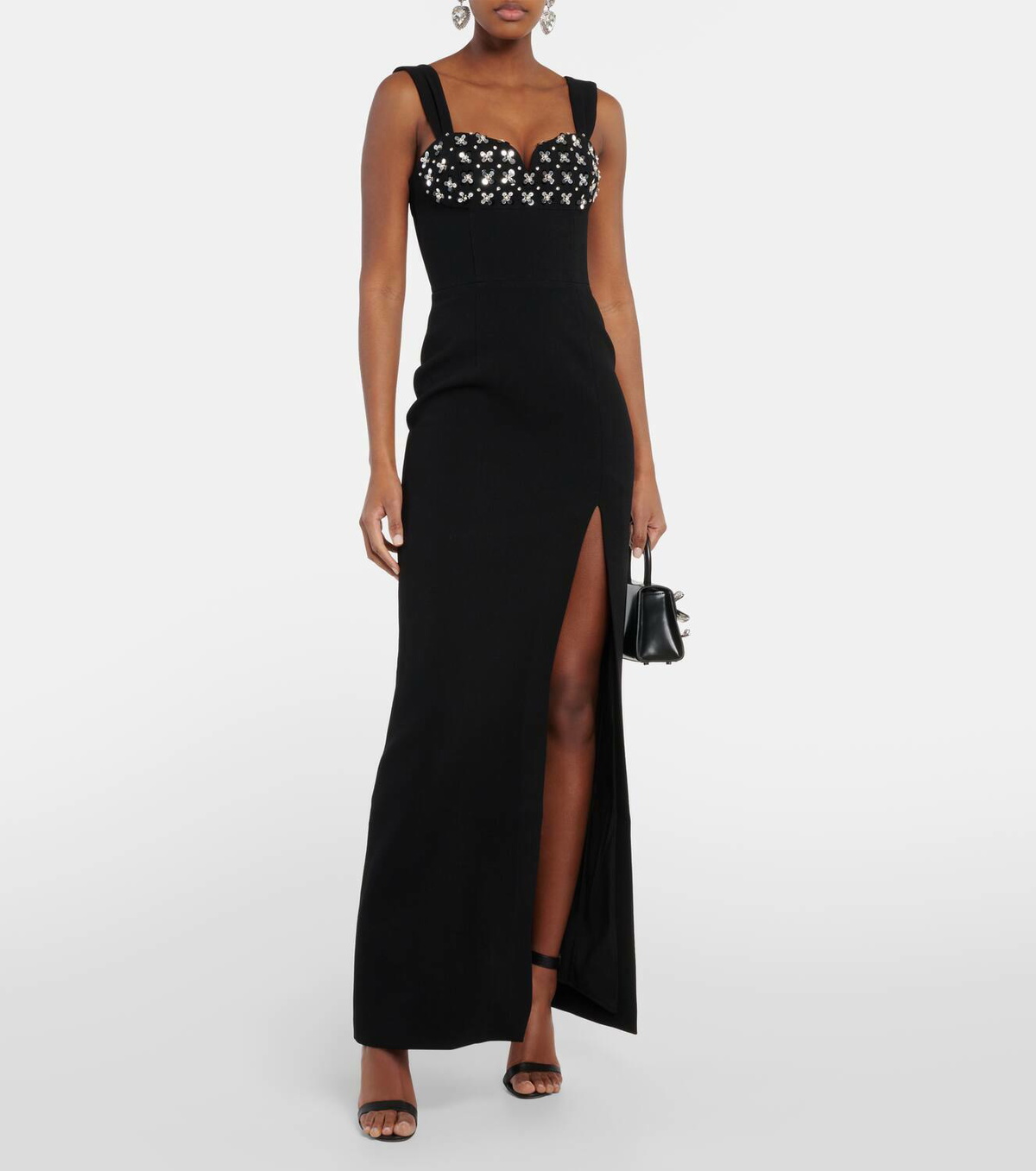 Rebecca Vallance Bianca crystal-embellished gown Rebecca Vallance