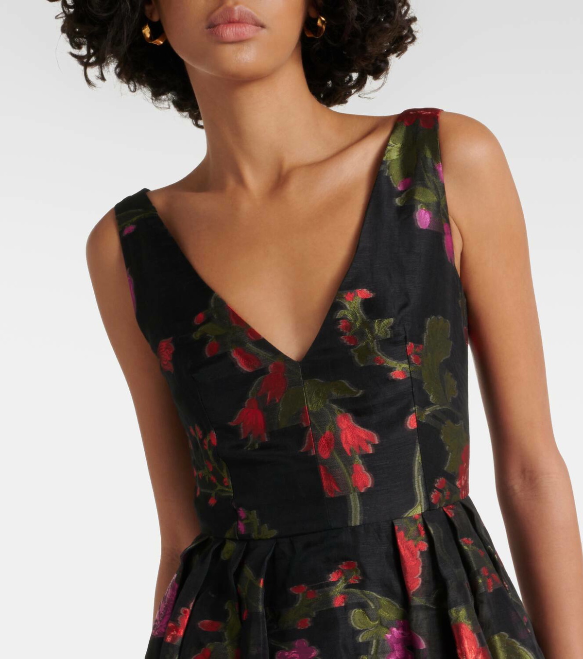 Erdem Floral organza maxi dress Erdem