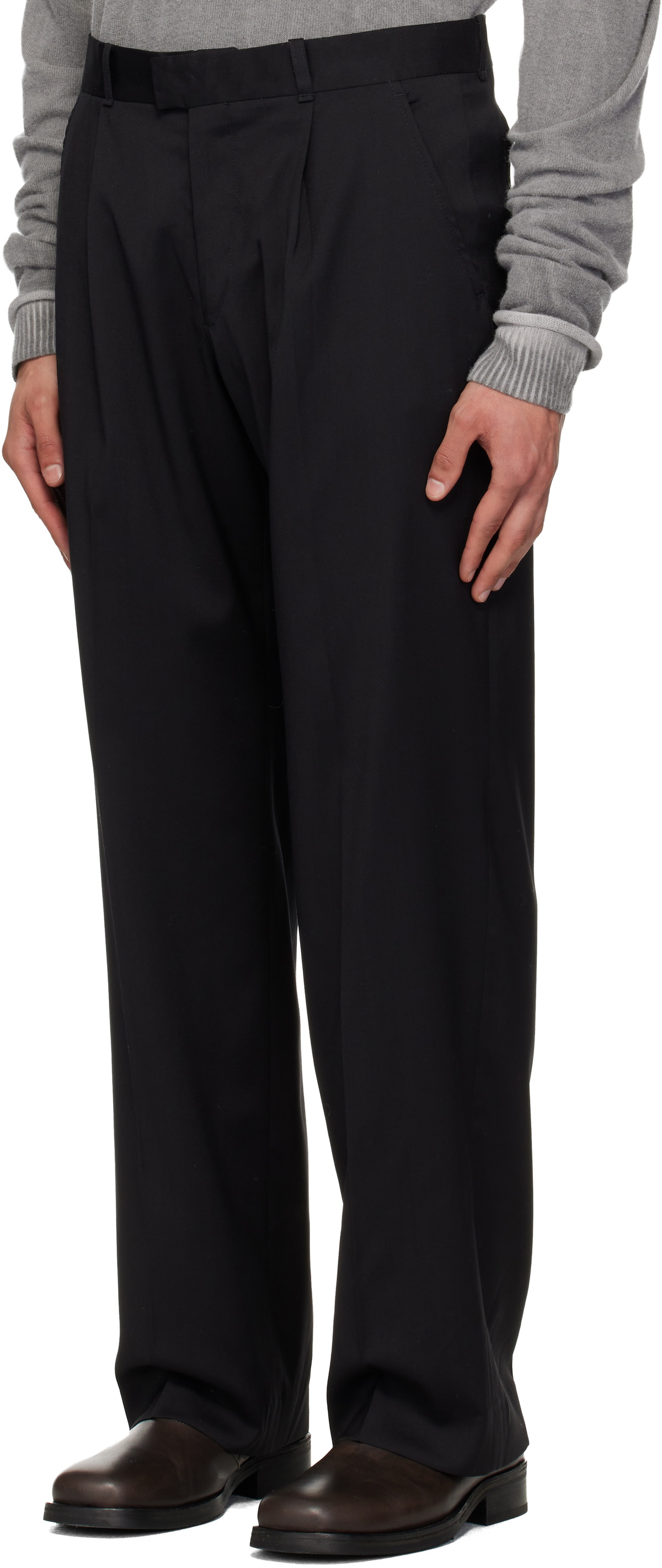 OUR LEGACY Black Slack Trousers Our Legacy