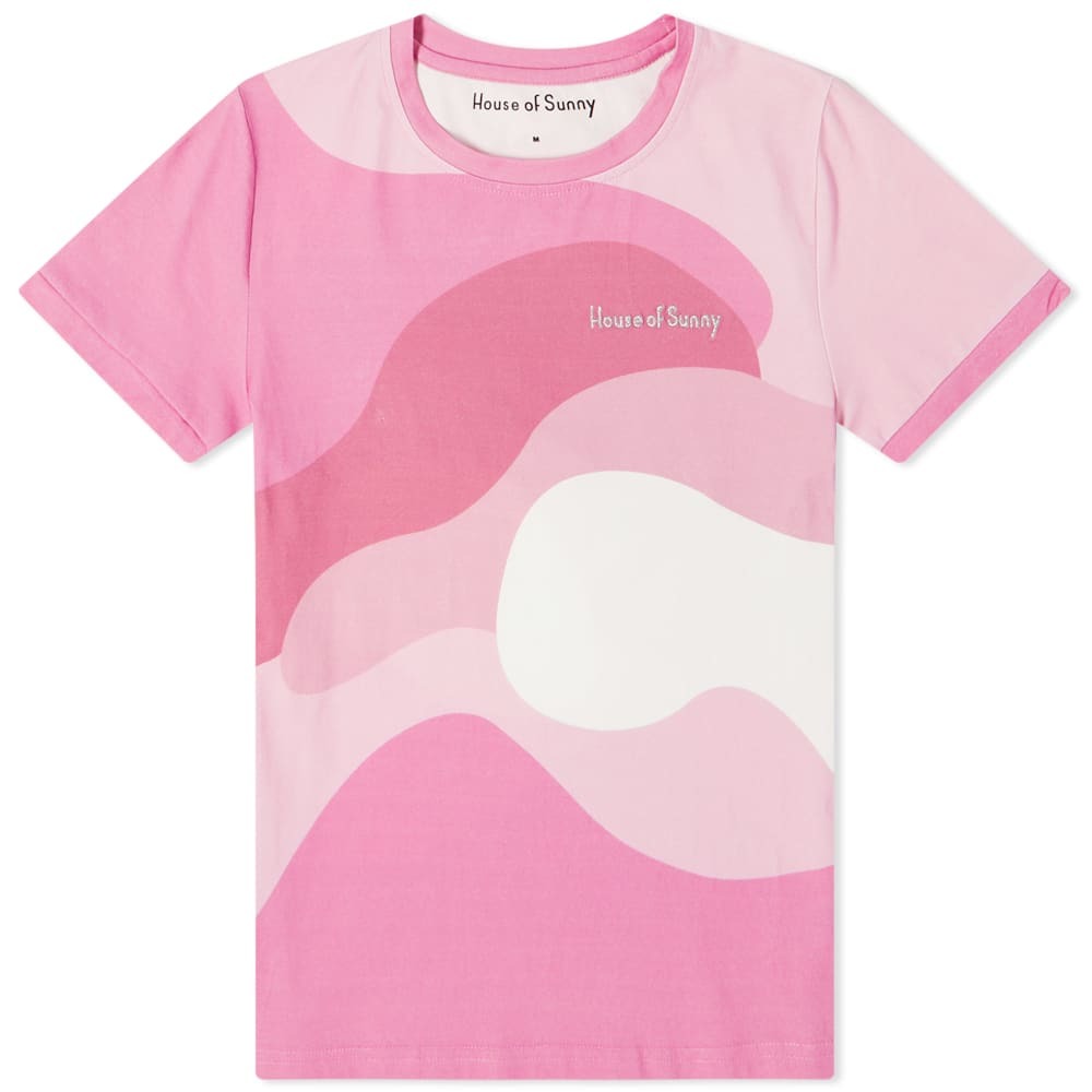 House Of Sunny Women's Paris Landscape Slim T-Shirt in Multi House Of Sunny