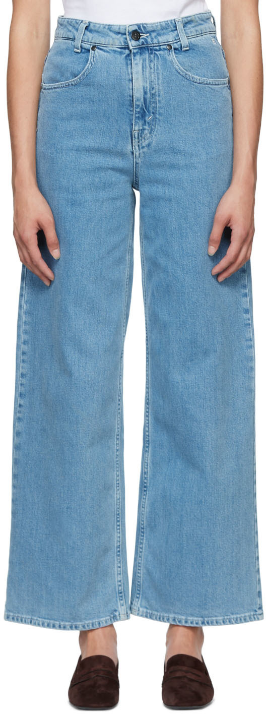 BITE Studios Blue Wide Leg Eco Jeans BITE