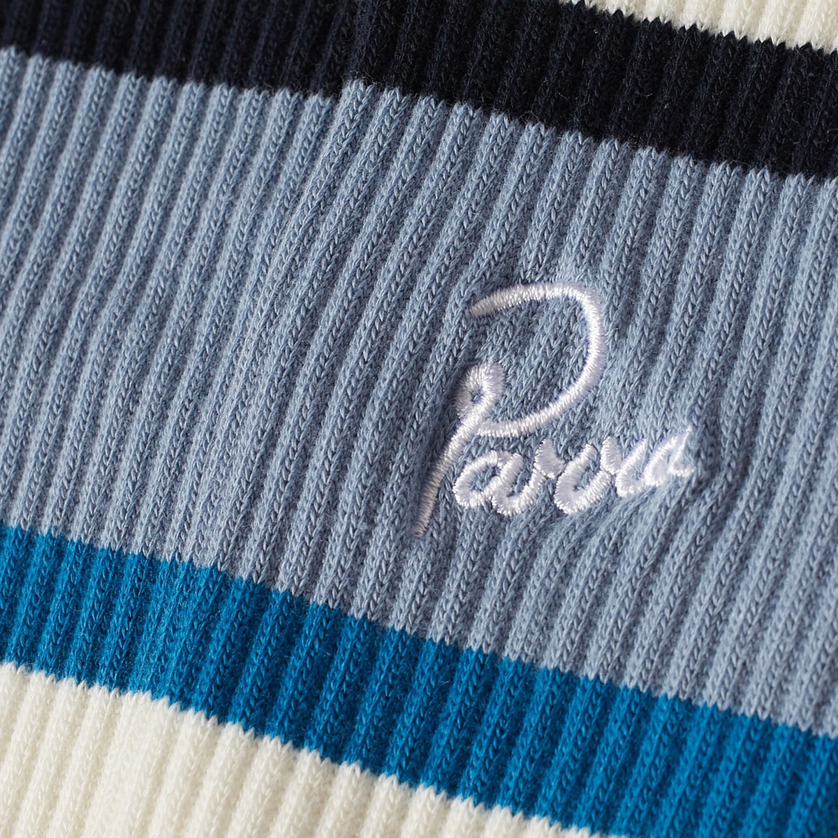 By Parra Men's Classic Logo Crew Sock in White By Parra