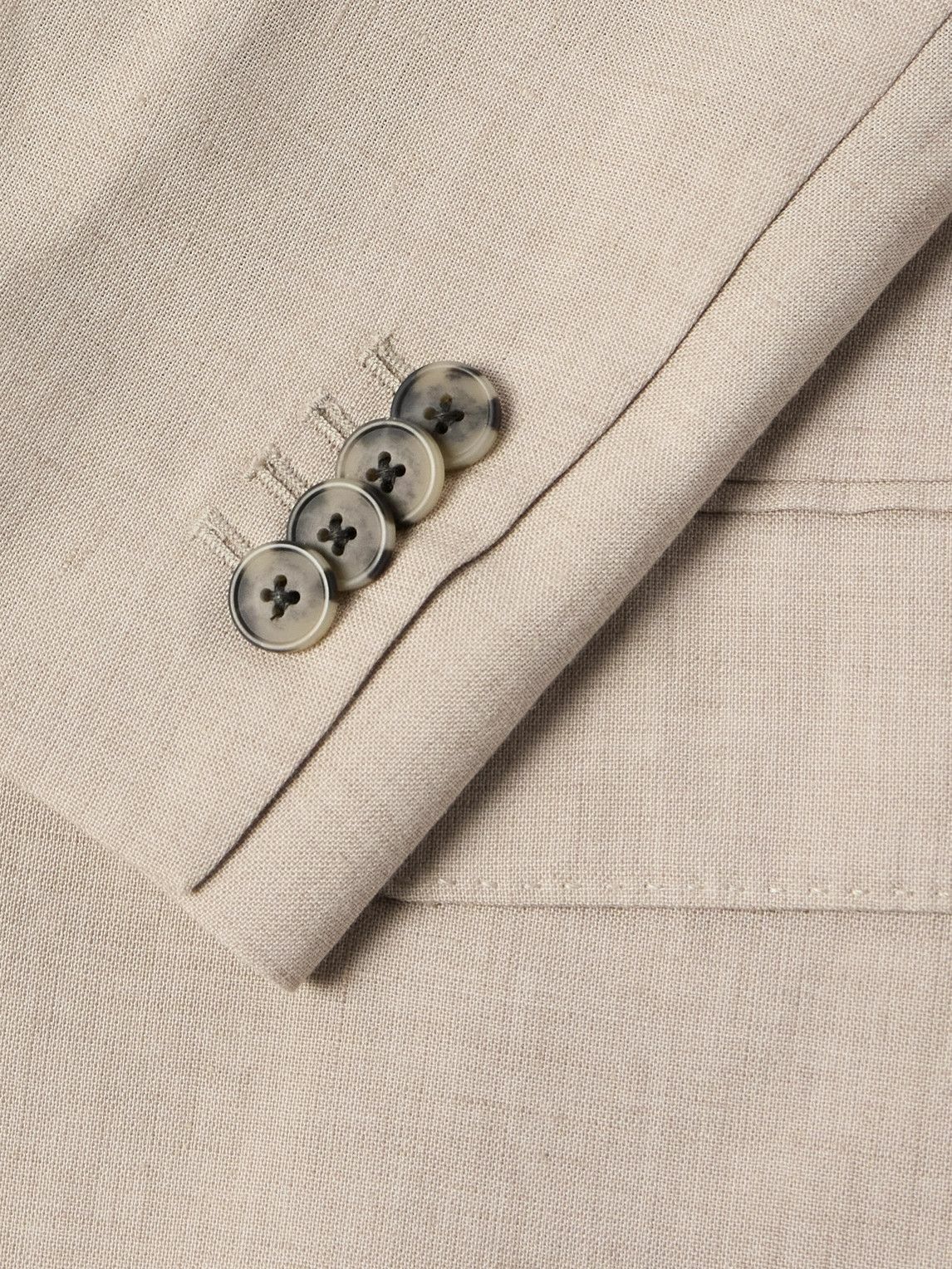 Club Monaco - Linen-Blend Suit Jacket - Neutrals Club Monaco