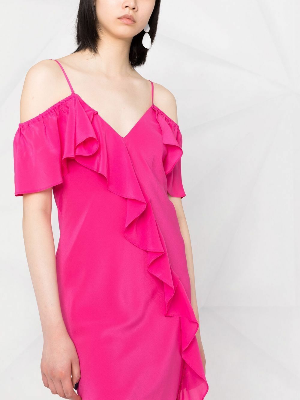 GOLDHAWK - Dress With Rouches Goldhawk