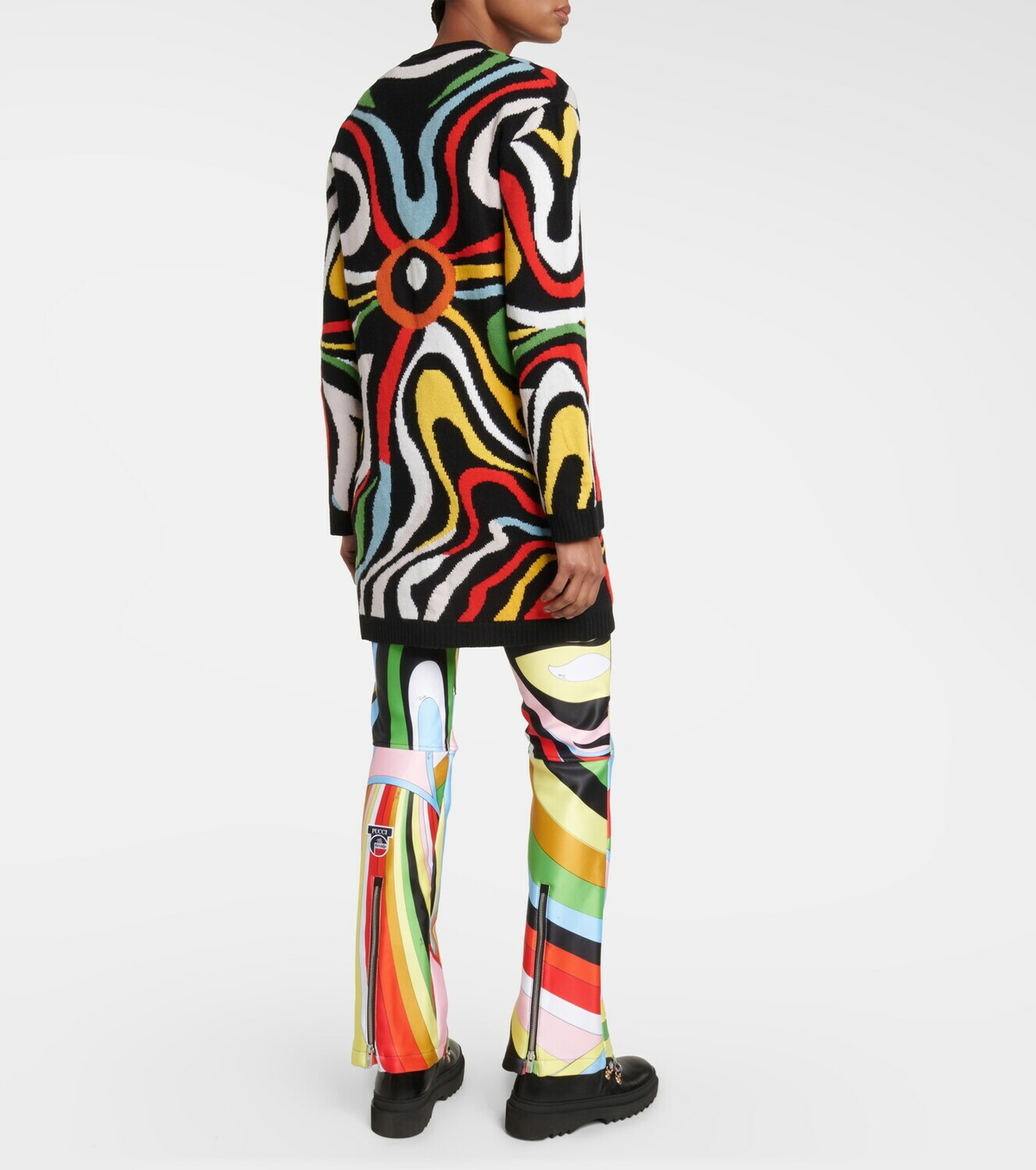 Pucci - x Fusalp intarsia wool cardigan Emilio Pucci