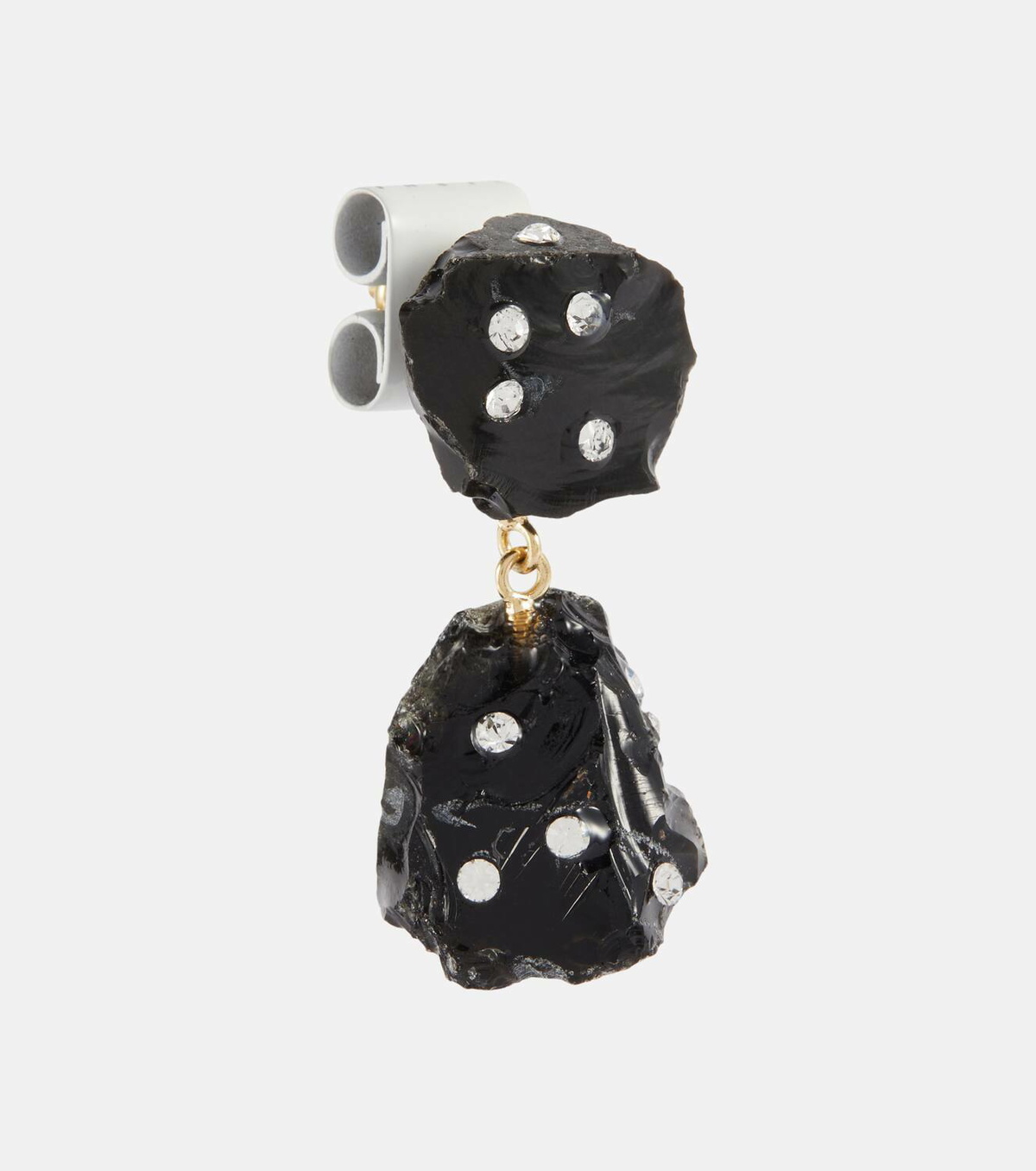 Marni Dice Embellished Drop Earrings Marni