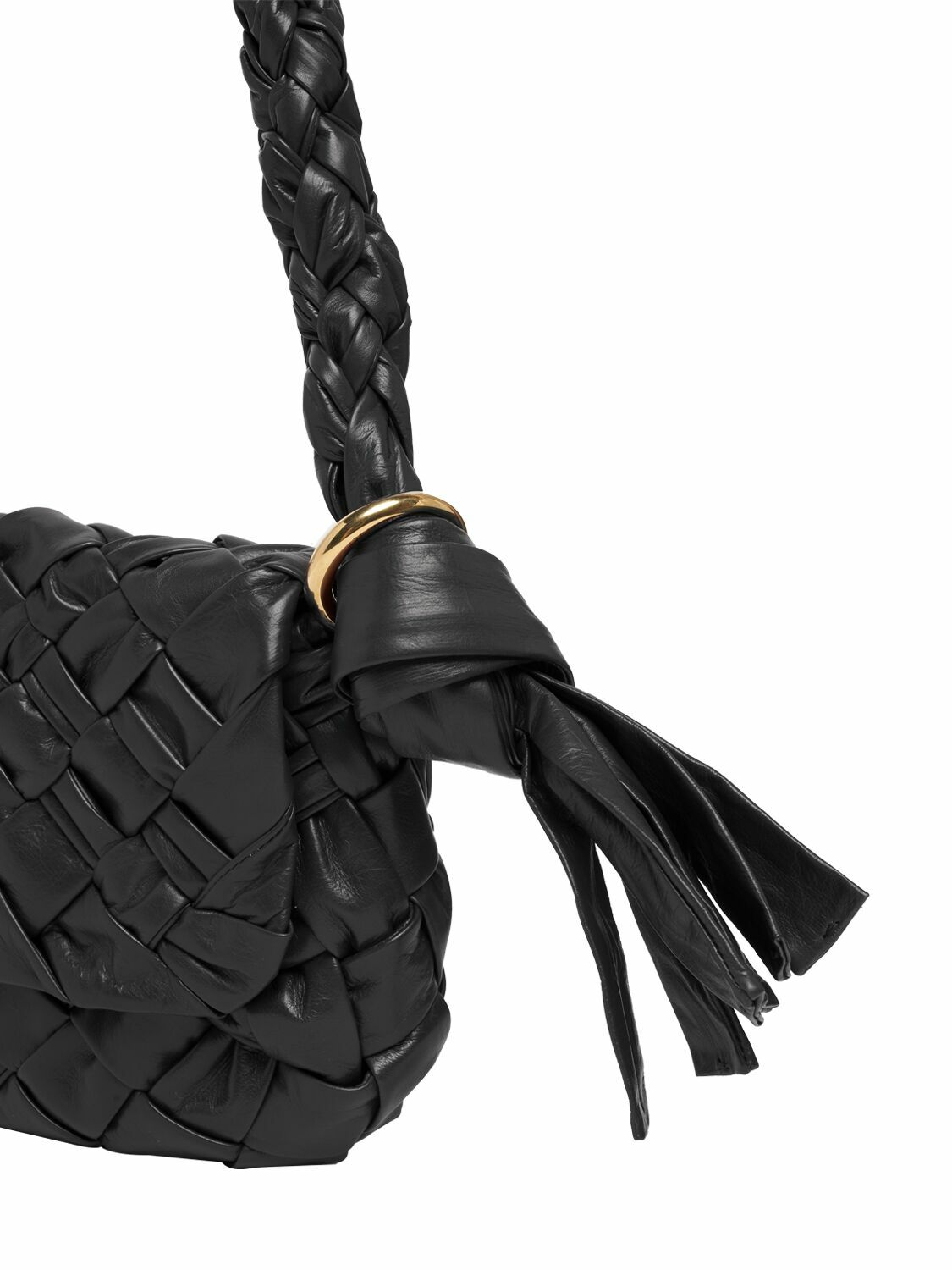 BOTTEGA VENETA - Kalimero Città Leather Shoulder Bag Bottega Veneta