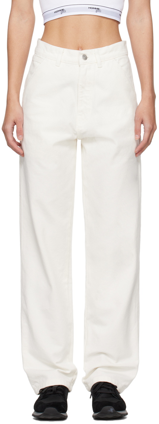 HommeGirls White Washed Jeans Hommegirls