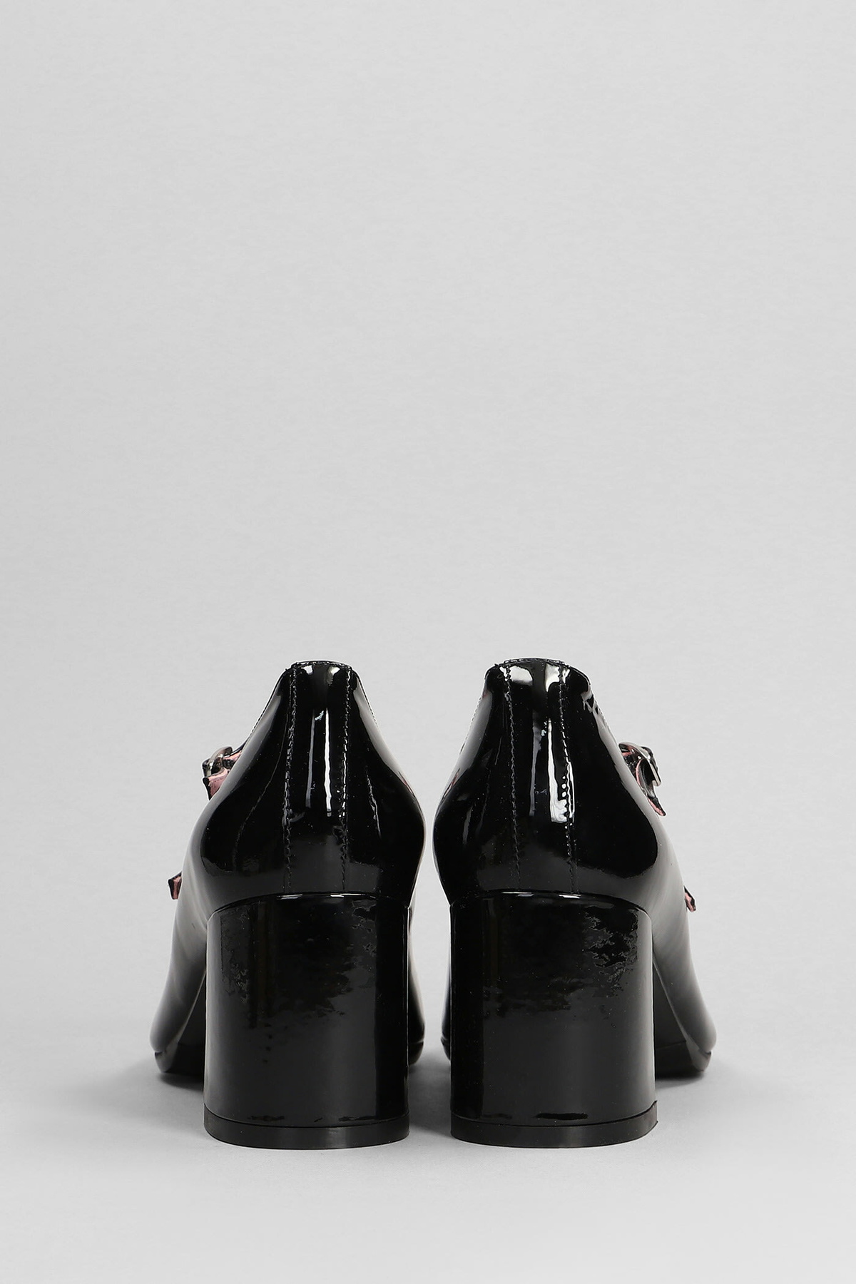 Carel Alice Pumps In Black Patent Leather Carel Paris