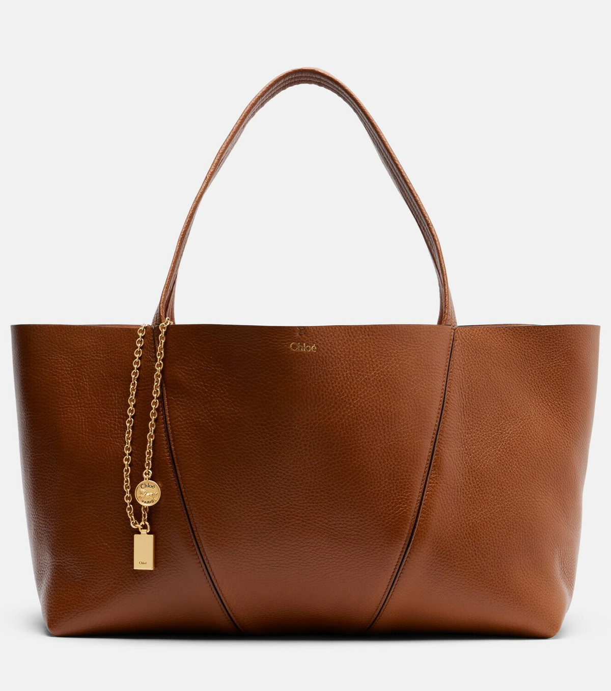 Chloé Chloé Spin Medium leather tote bag Chloe