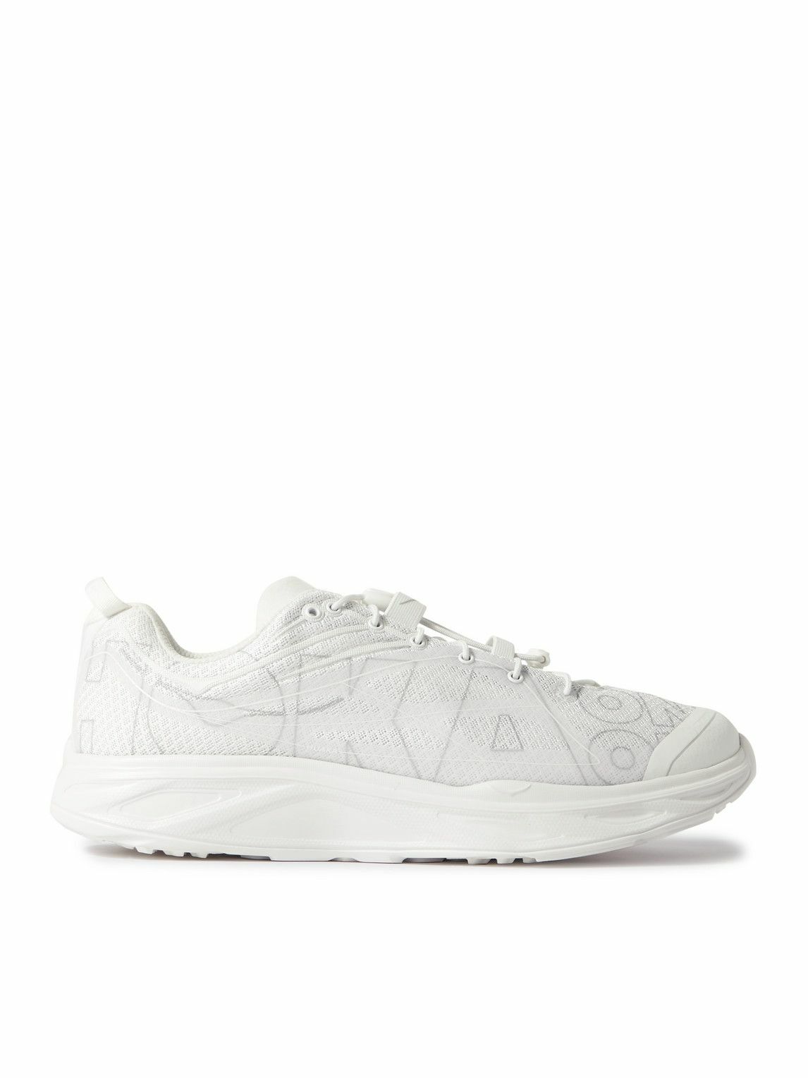 Hoka One One - Huaka Origins Rubber-Trimmed Mesh Running Sneakers ...