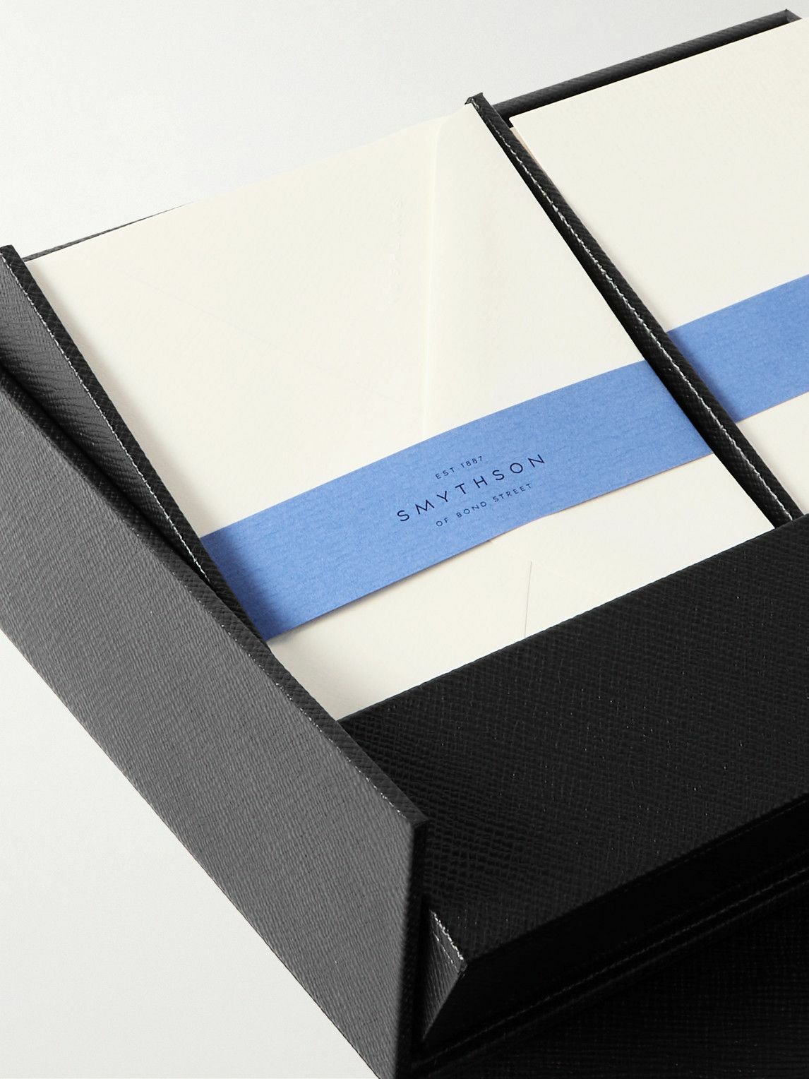 Smythson - Panama Cross-Grain Leather Correspondence Case Smythson