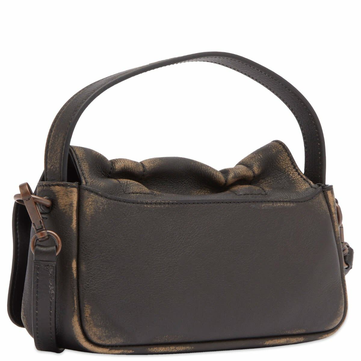 Acne Studios Women's Multipocket Micro Vintage Handbag in Dark Brown ...