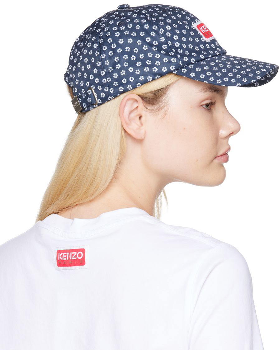 Kenzo Navy Sakura Flower Cap Kenzo