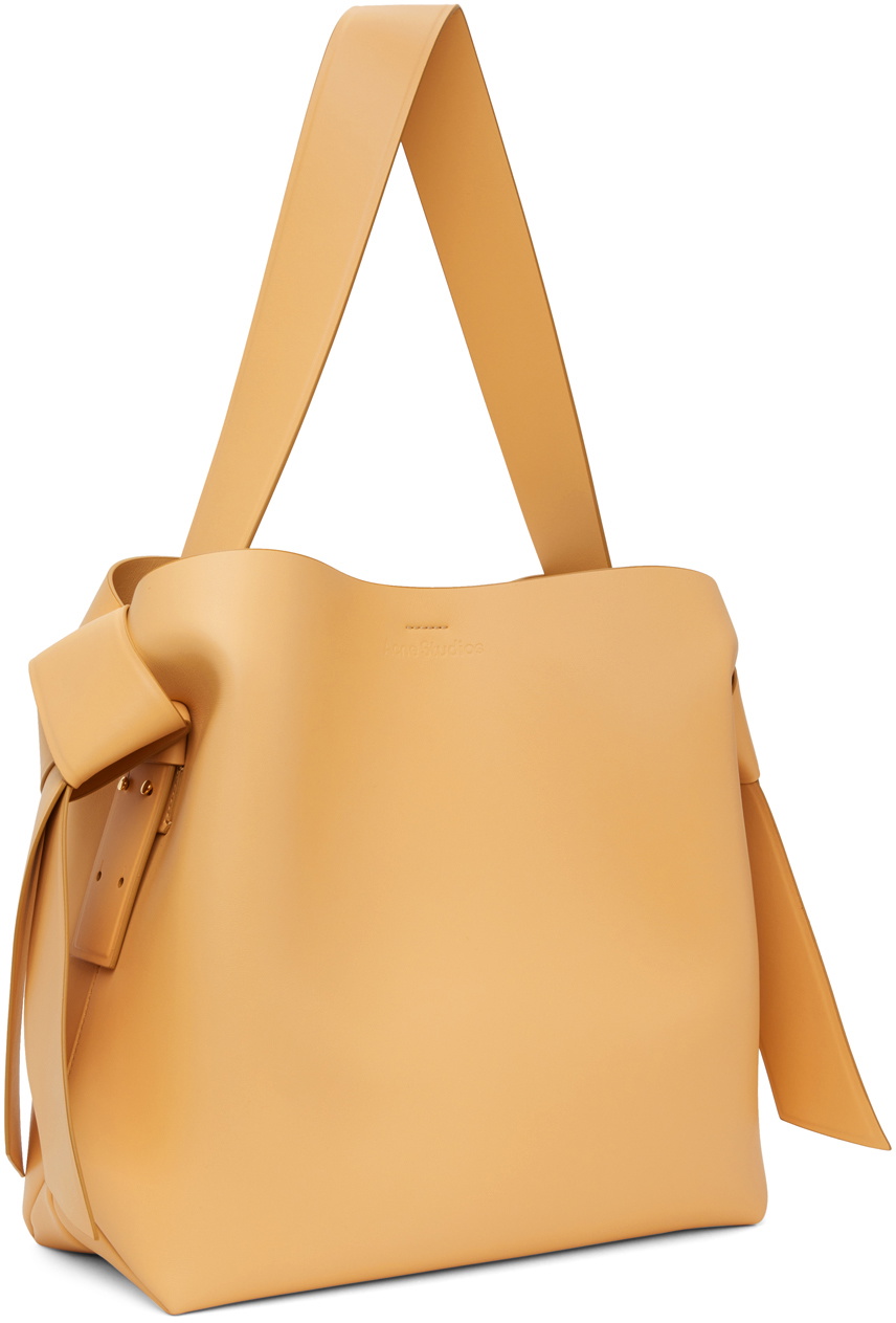 Acne Studios Beige Midi Musubi Shoulder Bag Acne Studios