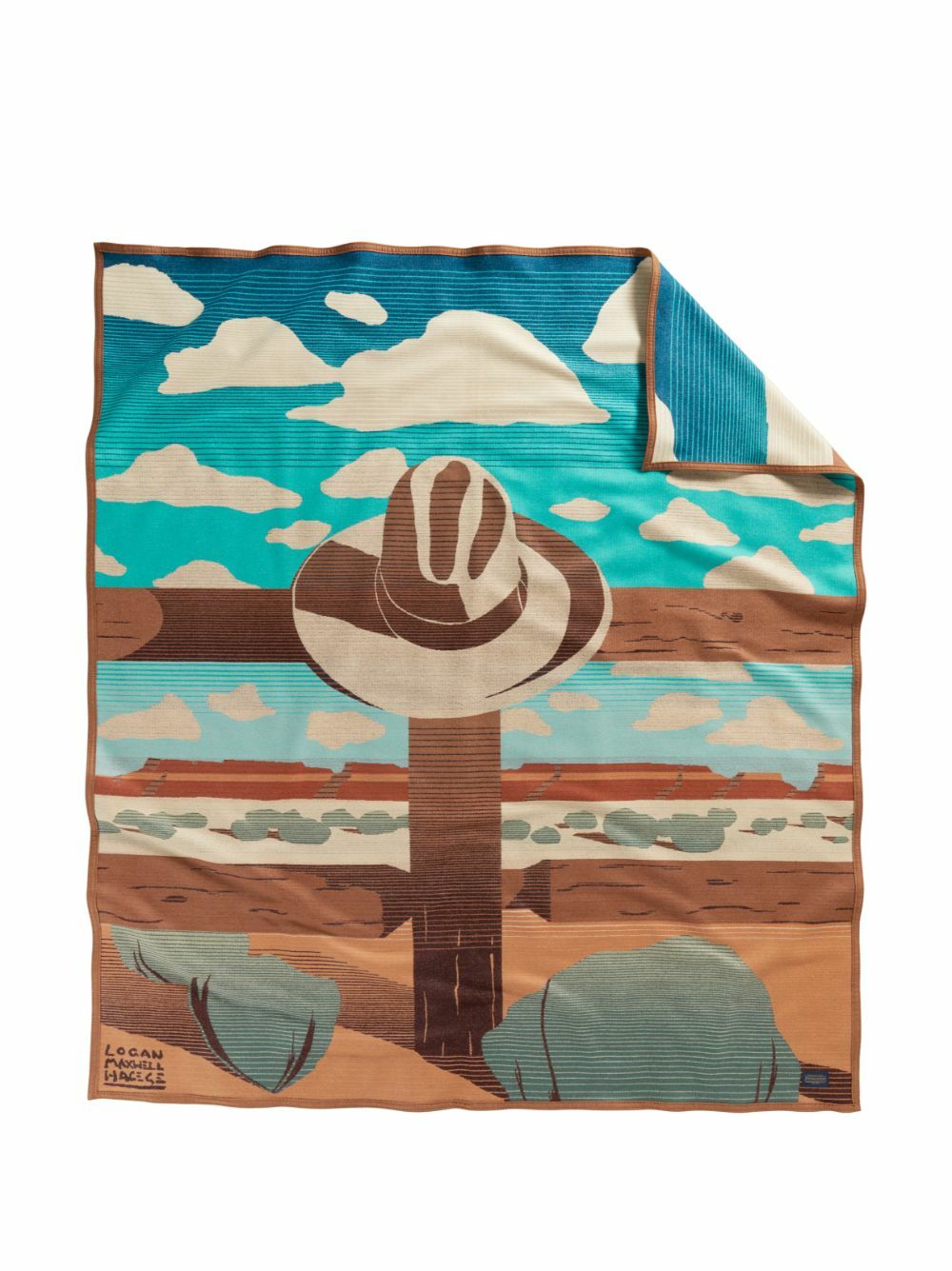 Pendleton Brown Resting Place Blanket Pendleton