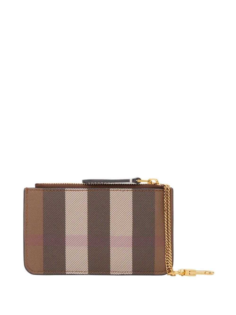 BURBERRY - Check Motif Key Case Burberry