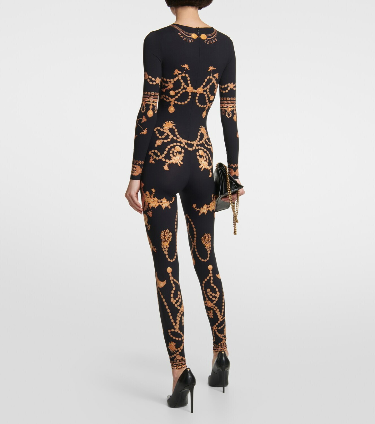 Marine Serre Printed catsuit Marine Serre