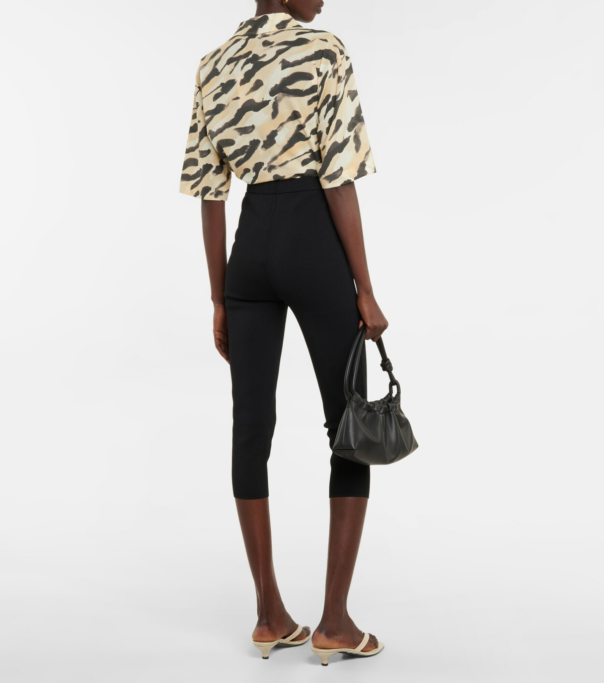 Nanushka - Carole high-rise cropped leggings Nanushka