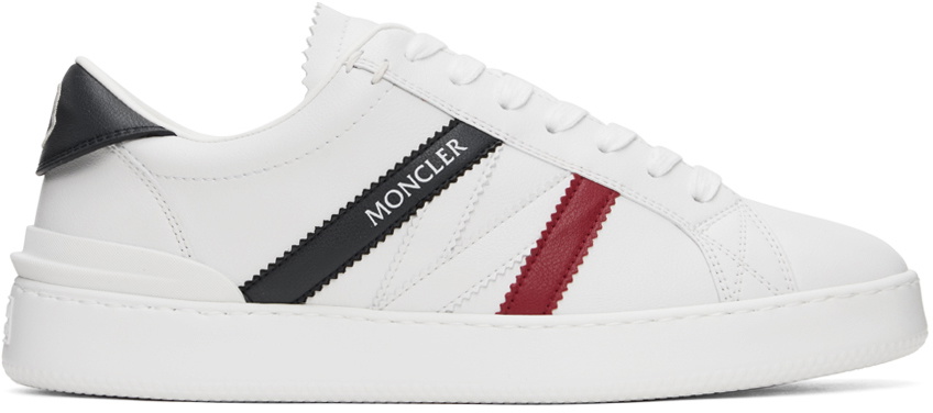 Moncler White Monaco M Sneakers Moncler
