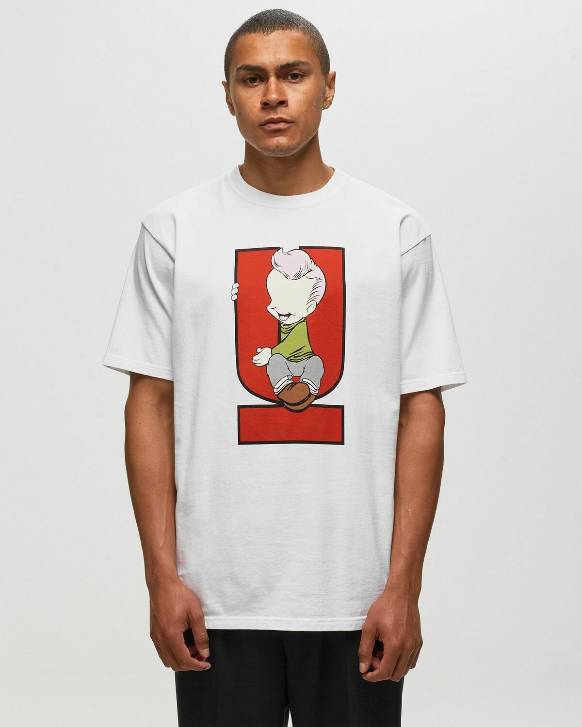 Undercover Logo T Shirt Red|White Shortsleeves Undercover