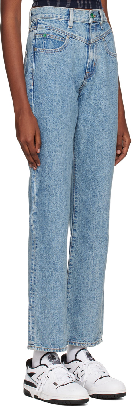 SLVRLAKE Blue London Double Yoke Jeans SLVRLAKE