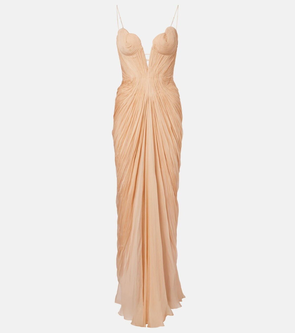 Maria Lucia Hohan Cecilia draped silk gown Maria Lucia Hohan