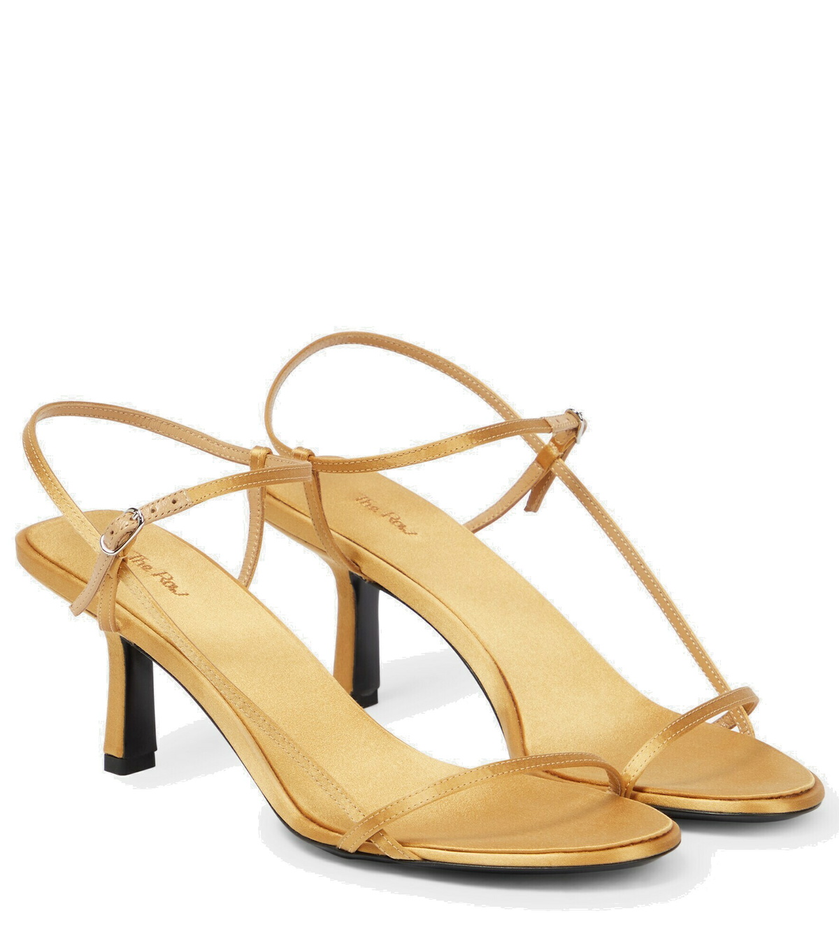The Row - Bare satin sandals The Row