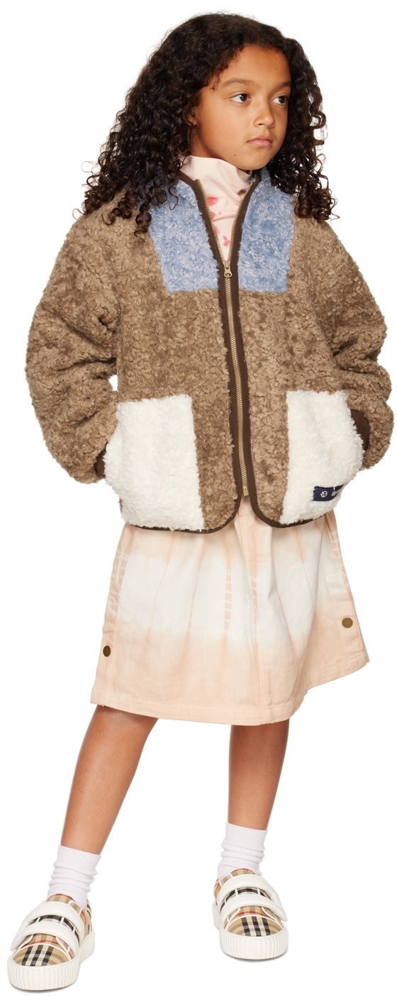 Wynken Kids Brown Summit Fleece Jacket Wynken