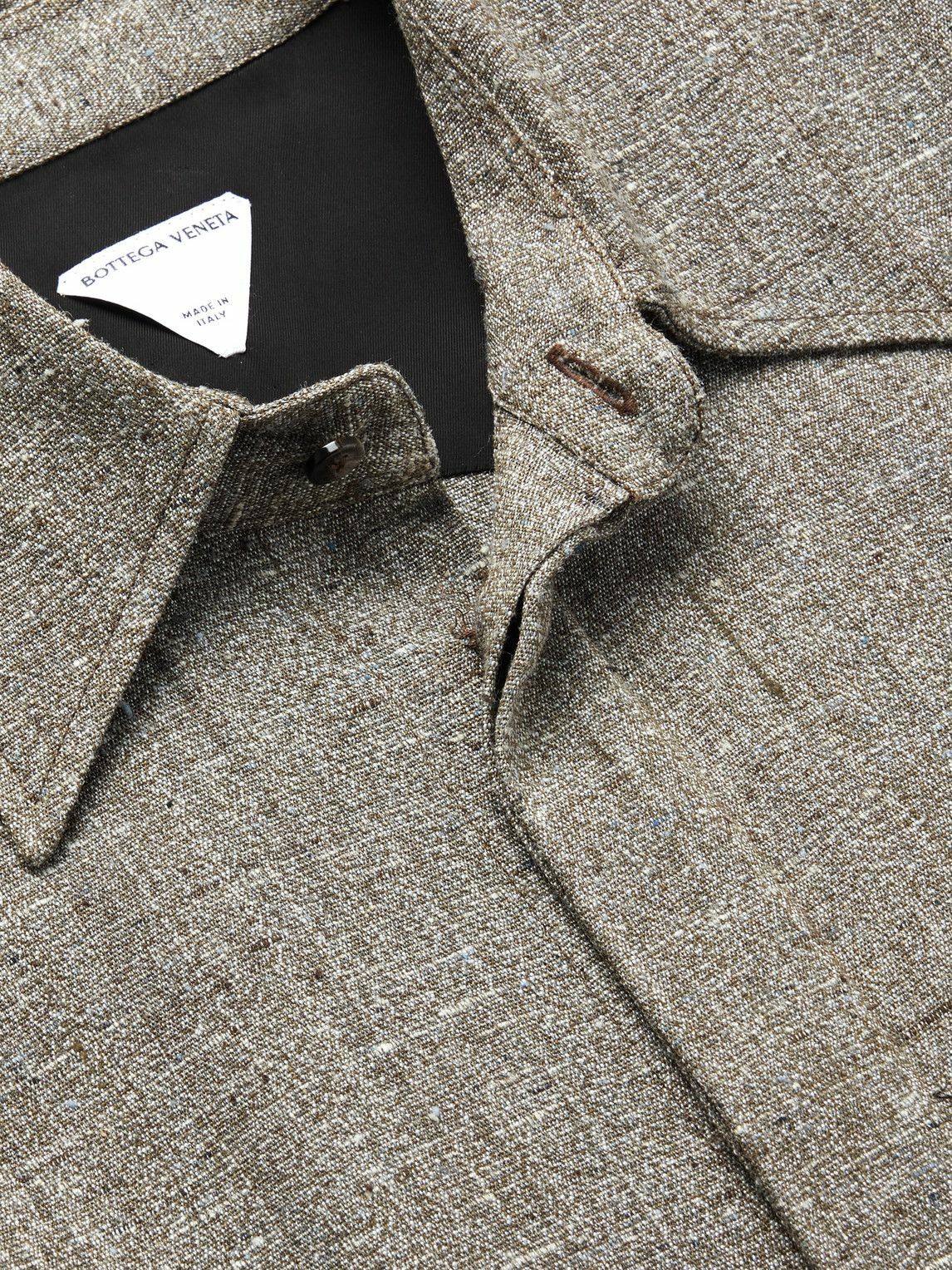 Bottega Veneta - Tweed Shirt - Brown Bottega Veneta