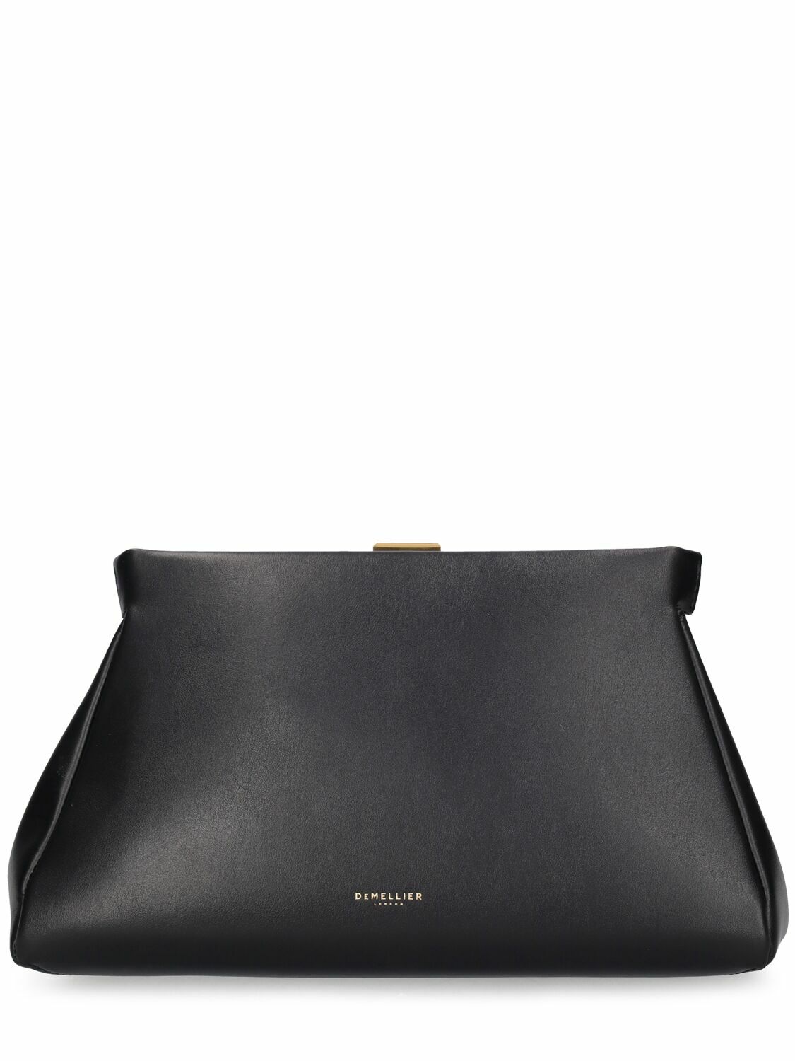 DEMELLIER Cannes Chunky Chain Leather Clutch DeMellier