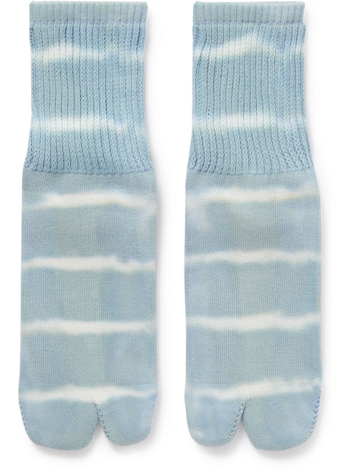 Rostersox - Tabi Split-Toe Tie-Dyed Cotton-Blend Socks Rostersox