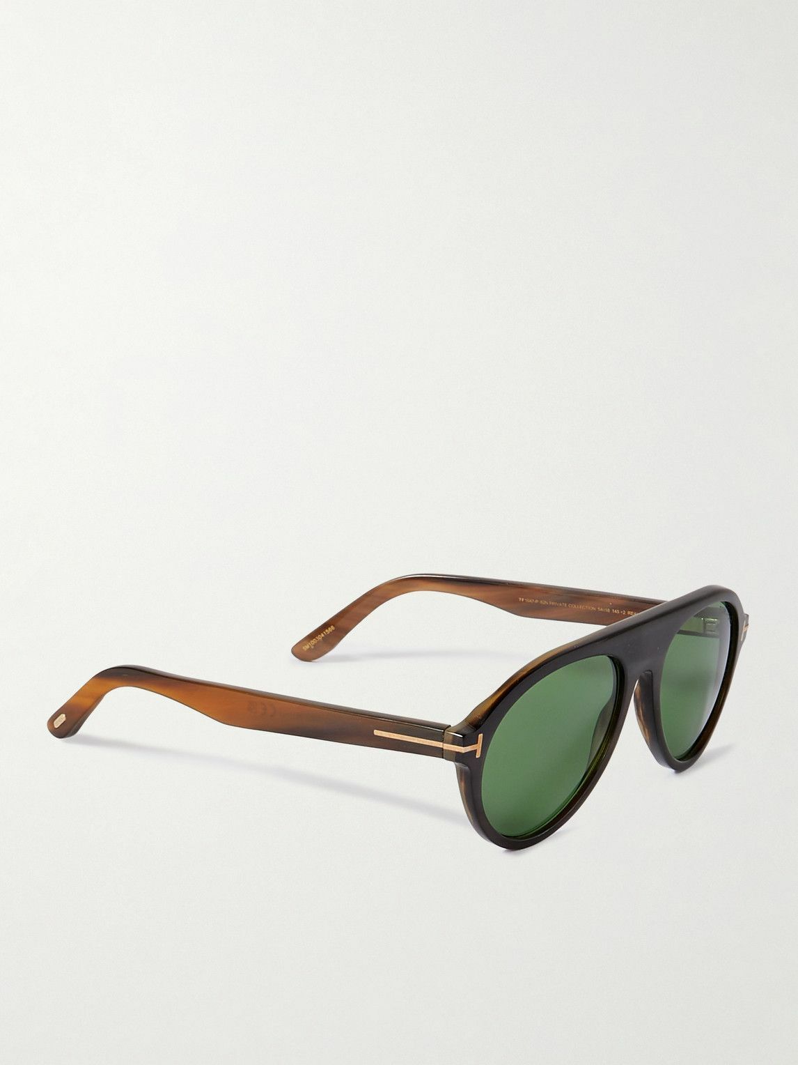 TOM FORD - Aviator-Style Horn Sunglasses TOM FORD