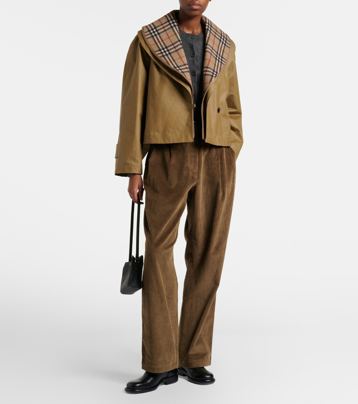 Burberry Burberry Check cotton jacket Burberry