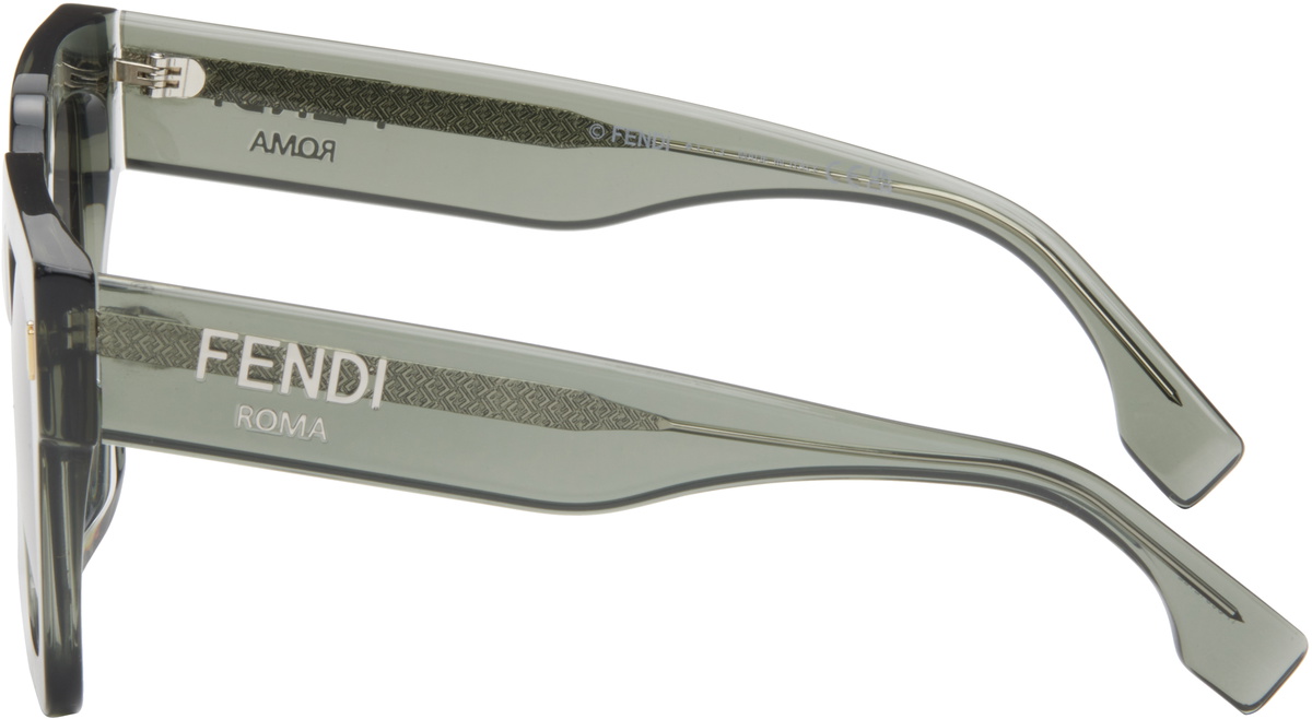 Fendi Gray Roma Sunglasses Fendi