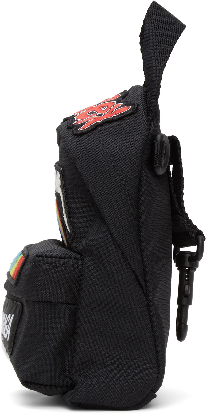 Balenciaga Black Mini Gamer Patch Backpack Balenciaga