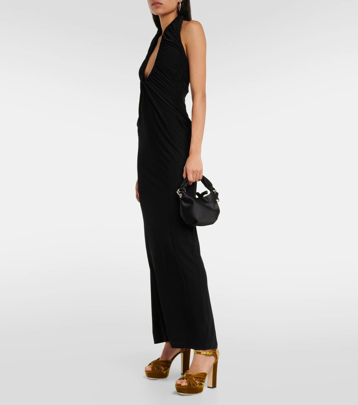 Jimmy Choo Heloise 120 velvet sandals Jimmy Choo