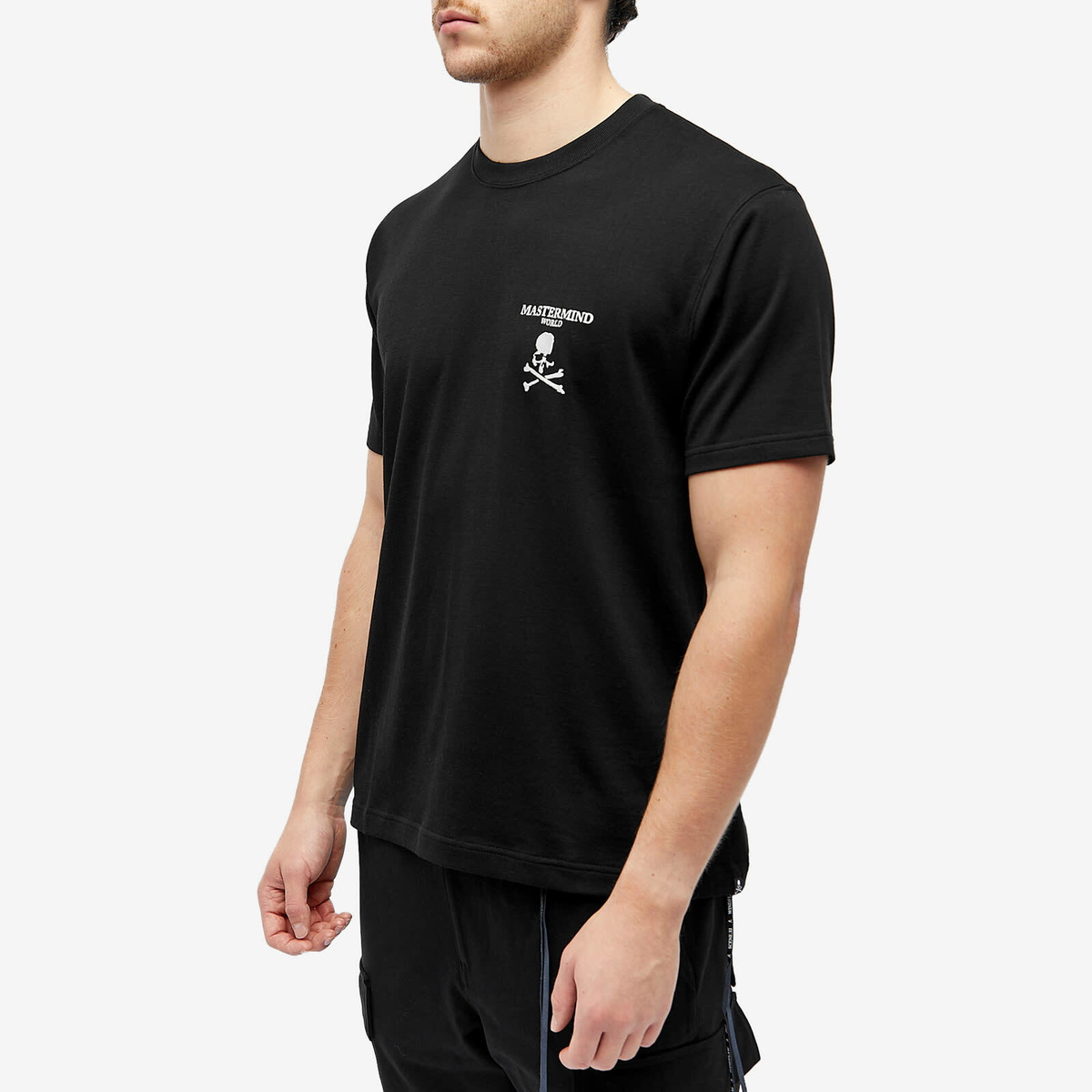 MASTERMIND WORLD Men's Loopwheel T-Shirt in Black MASTERMIND WORLD