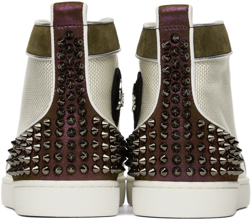 Christian Louboutin Multicolor Lou Spikes 2 Sneakers Christian Louboutin
