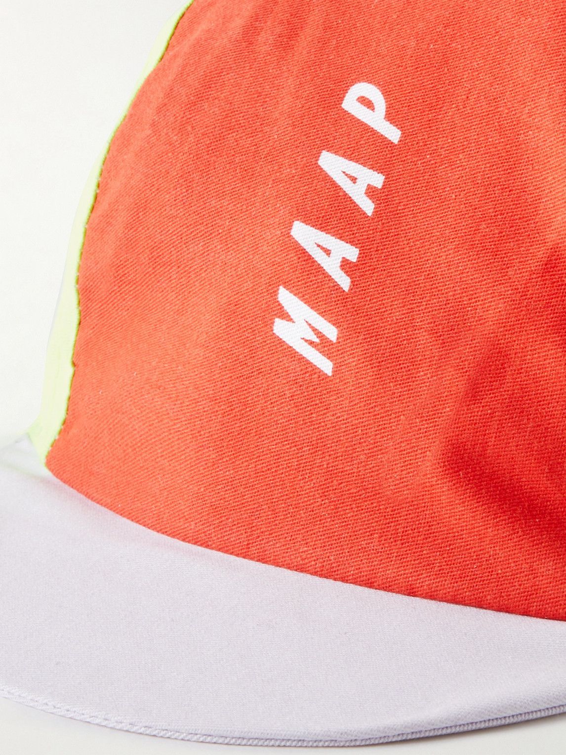 MAAP - Emblem Logo-Print Colour-Block Twill Cycling Cap MAAP