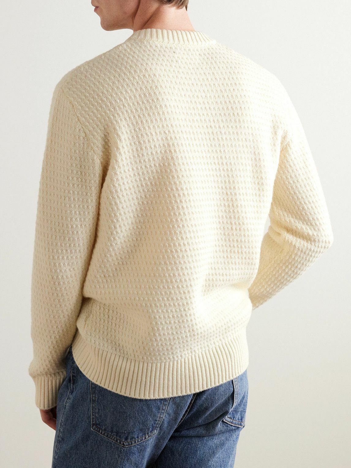 Mr P. - Wool-Jacquard Sweater - Neutrals Mr P.